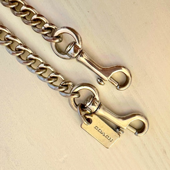 Coach | Bags | Coach Replacement Silver Chain Strap For Crossbody Bag ...